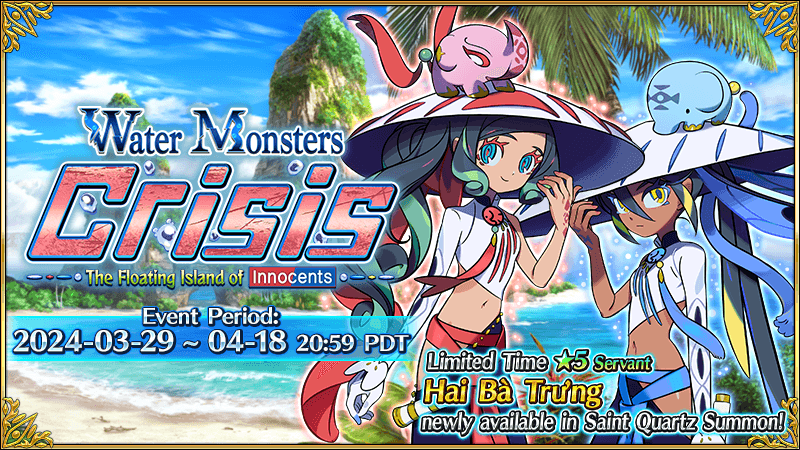 Water Monsters Crisis - Quick Farming Guide | Fate Grand Order Wiki - GamePress